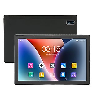 10.1 Inch Tablet Android 10 Tablet, 4G Calling Tablet, 6GB RAM 128GB ROM, Octa Core CPU, FHD Touchscreen, 8MP+16MP Camera, 2.4G/5G WiFi, BT5.0, Stereo Speaker, Long Battery Life (Black)