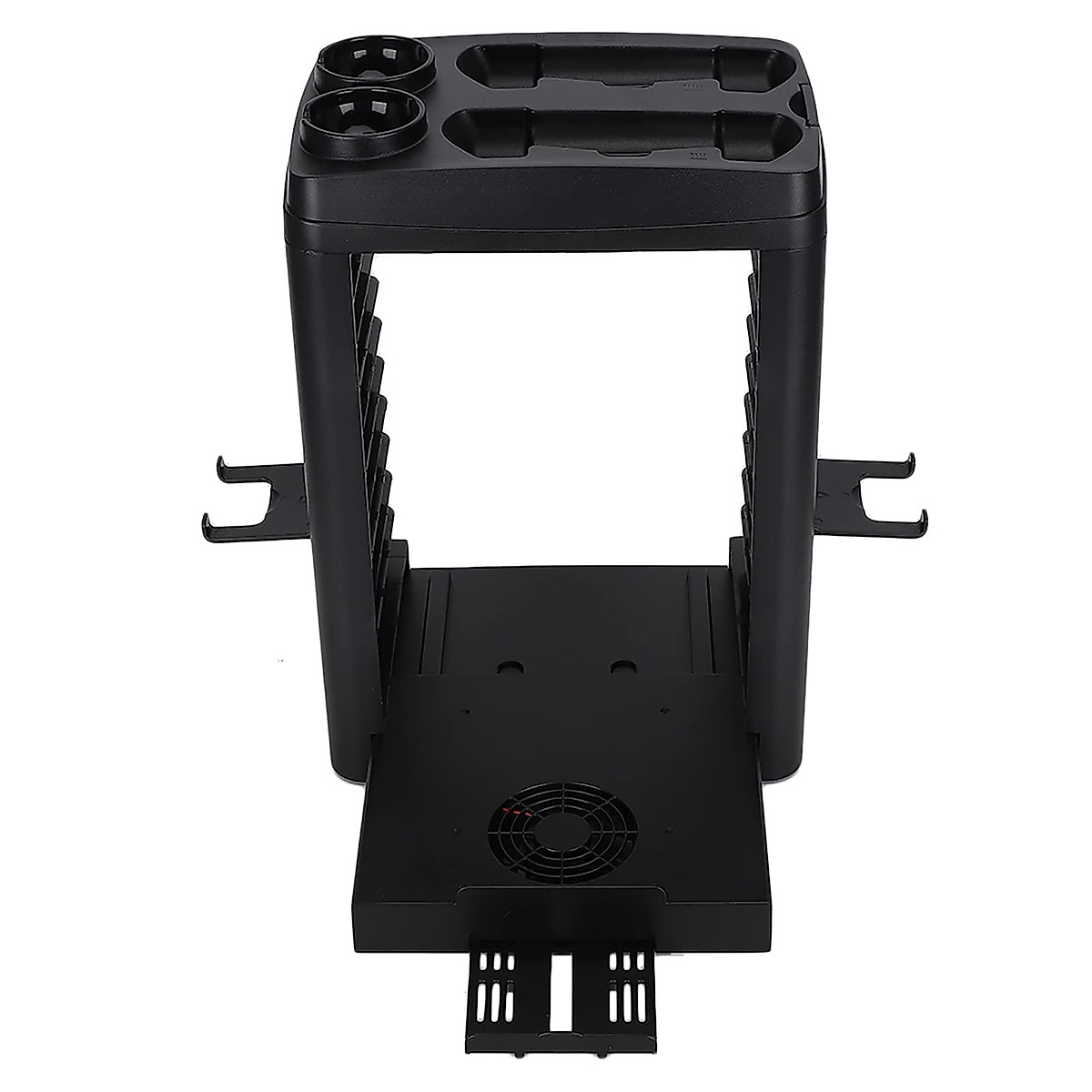 Charging Dock Charger Stand Multi‑Function Charging Dock Cooling Base CD Storage Rack for PS4 for Slim for PRO Host