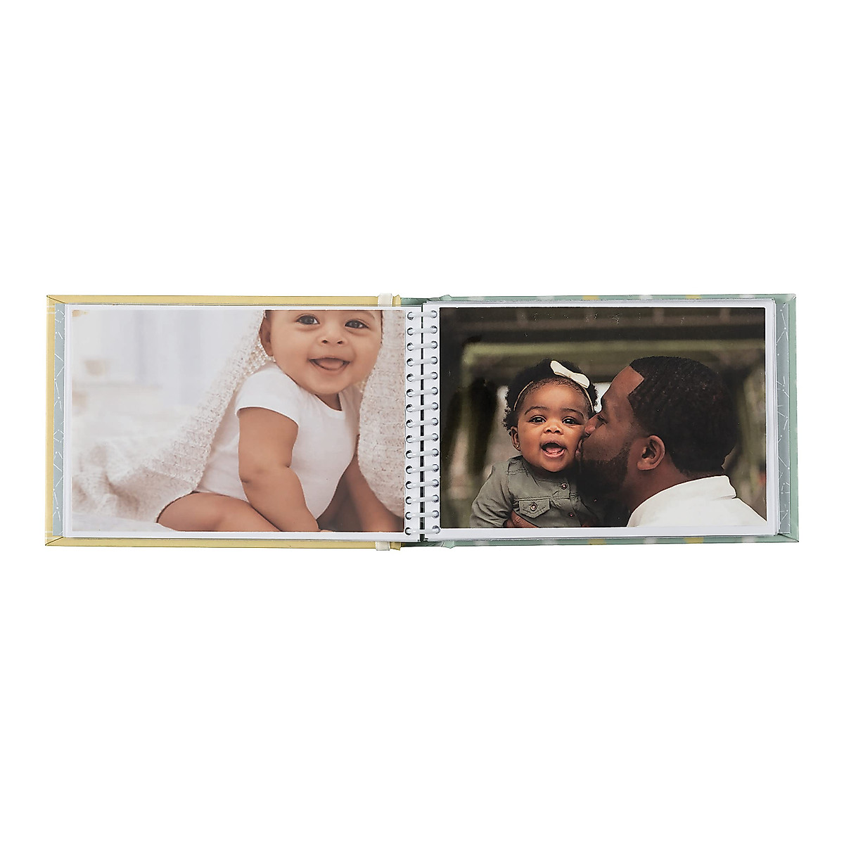 C.R Gibson BP73-23934 Love You to The Moon Baby Photo Album Brag Book, 7.25'' W x 4.5'' H