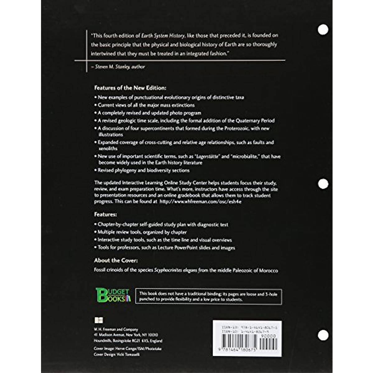 Loose-leaf Version for Earth System History