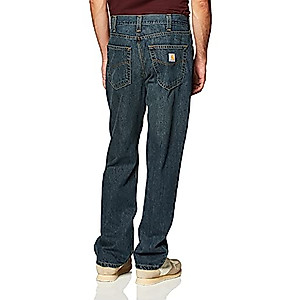 Carhartt Men's Relaxed Fit Holter Jean, Bed Rock, 36W X 30L