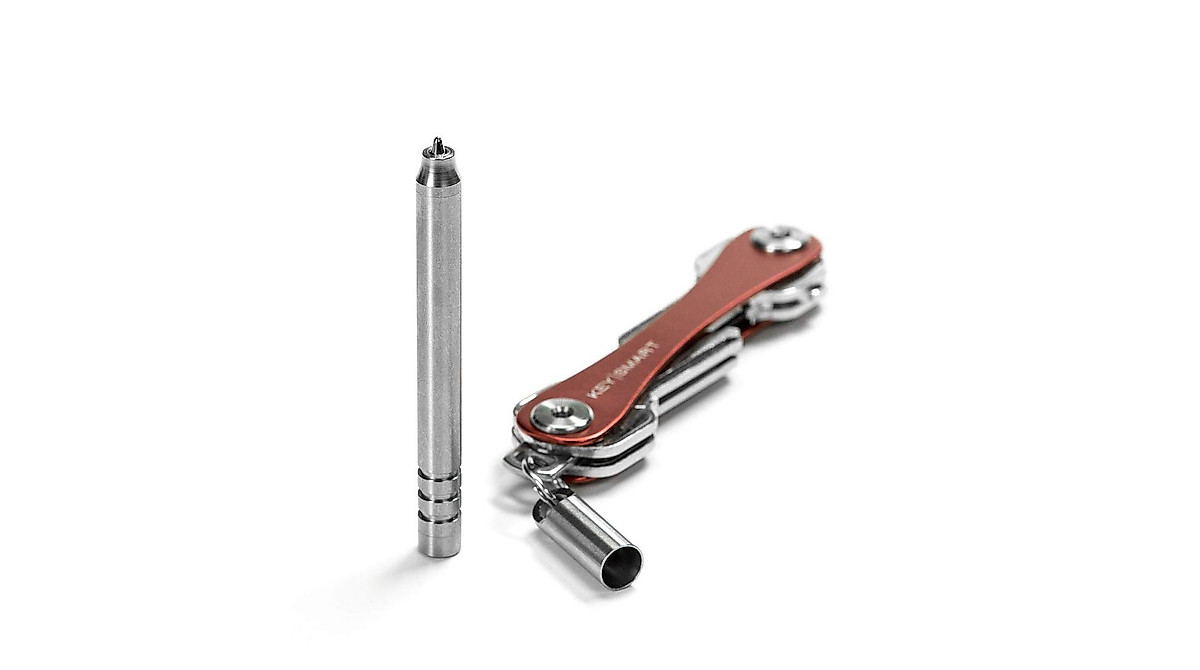 KeySmart Nano Pen - Stylish Mini Keyring Pen