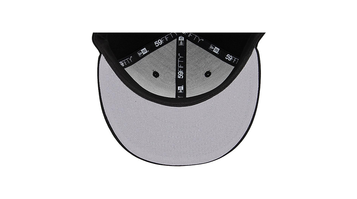 Custom New Era 59FIFTY Fitted Cap - Black/Grey