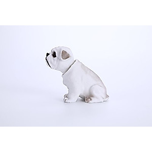siyaful Bobbing Head Dog-Bobble Head Auto Car Dashboard Decors Toy Bulldog English