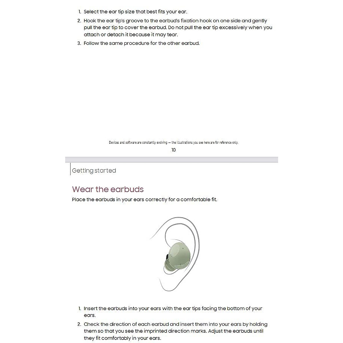 Samsung Galaxy Buds 2 True Wireless Noise Cancelling Bluetooth Earbuds - White (Renewed)