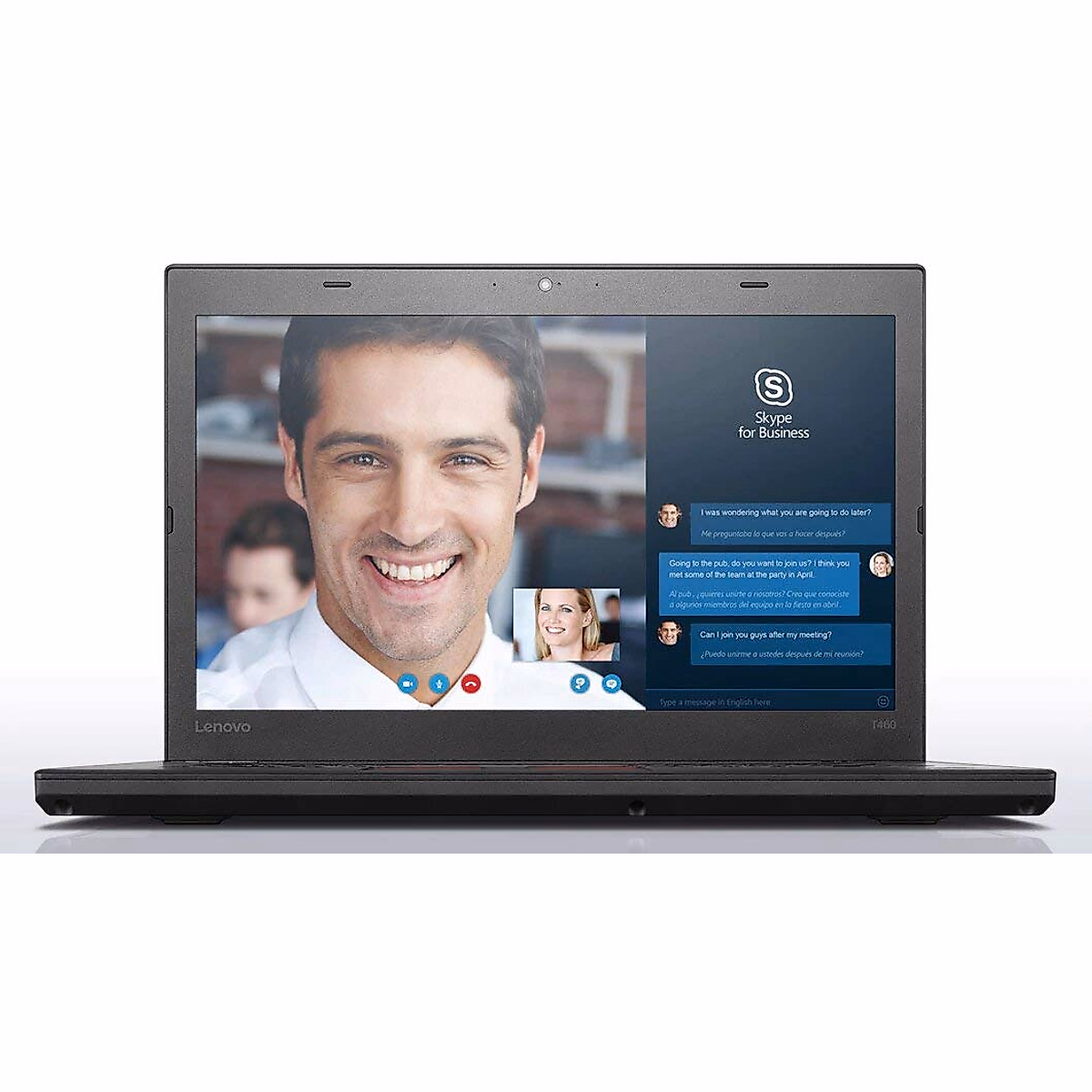 Lenovo Thinkpad T460 Business Ultrabook - (14-inch FHD Display, Intel Core i5-6300U 2.4GHz, 8GB RAM, 512GB SSD, Webcam, Fingerprint Reader, Windows 10 Pro) (Renewed)