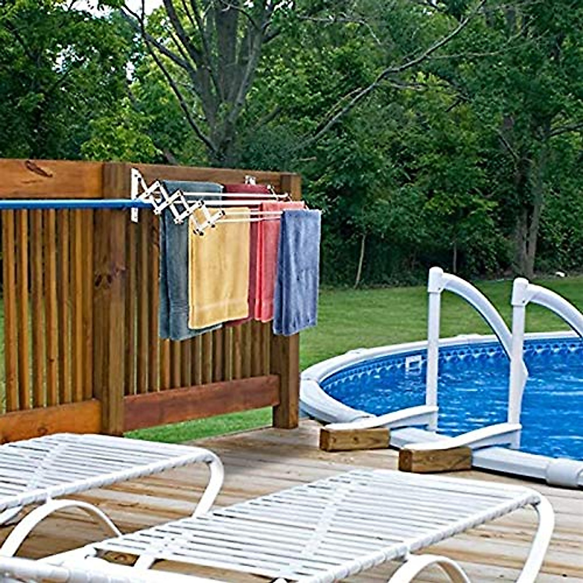 EAFTOS Wall Mounted Drying Rack Movable Telescopic Folding Rack Towel Holder Shelf Wall Mount Drying Rack for Toilet Bathroom (Color : Silver, Size : 60x30cm)