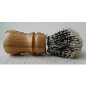S.O.C. Cherry Wood Shave Brush - Badger shave brush by Semogue