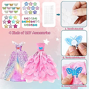 98 Pack Doll Clothes and Accessories with Closet Wardrobe DIY Playset for 11.5 Inch Doll Including Wedding Dress Fashion Dress Casual wear Swimsuit Shoes Hangers Necklace Bags (11.5inch)
