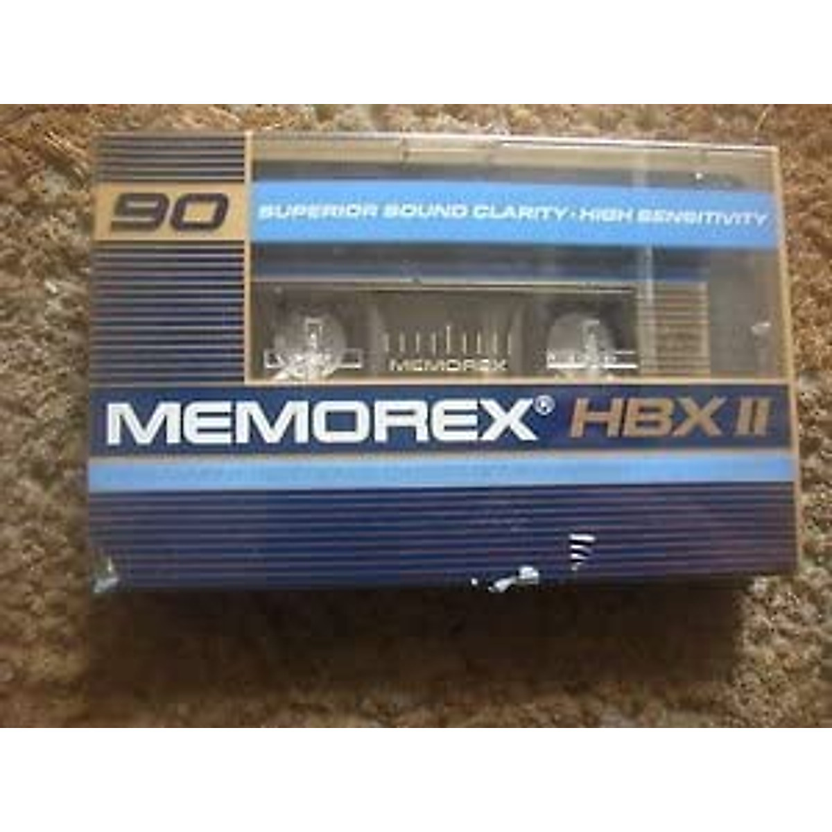 Memorex HBX II 90 Minute Blank Audio Cassette 135M