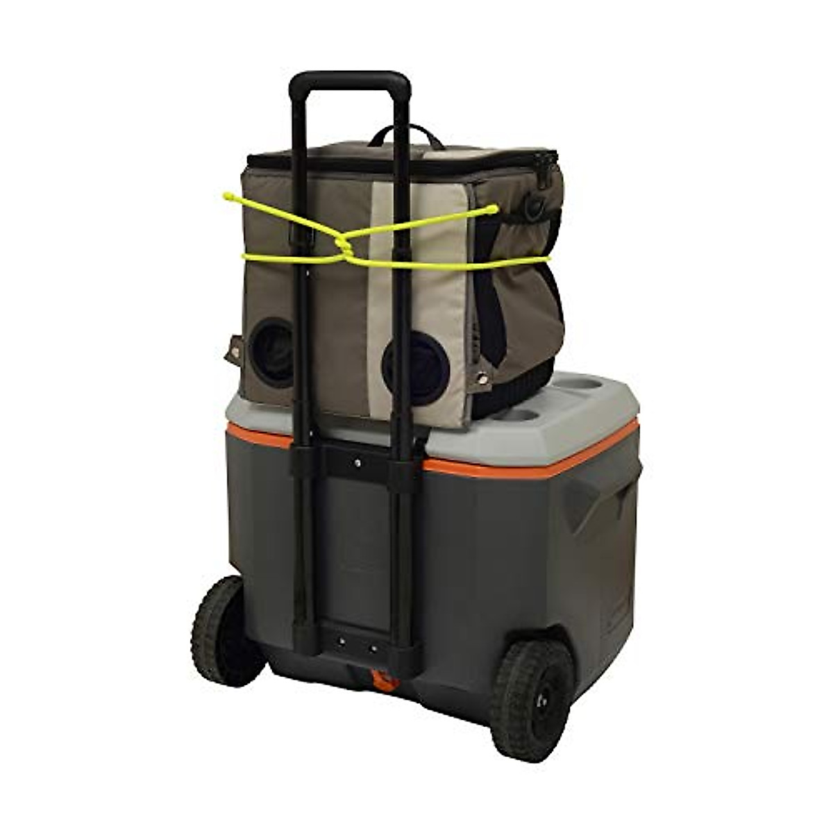 Nite Ize, Inc. GT64-33-R3 Nite Ize Original Gear, Reusable Rubber, 64 Inch, Neon Yellow, Made in the USA Twist Tie, 64"-2 Pack