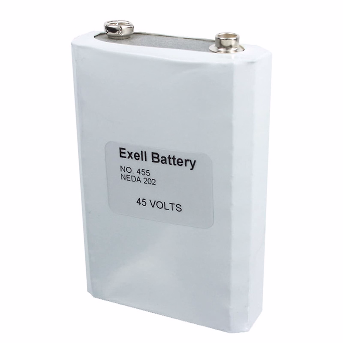 Exell Battery 455 NEDA 202 45-volt Alkaline Battery, 180mAh