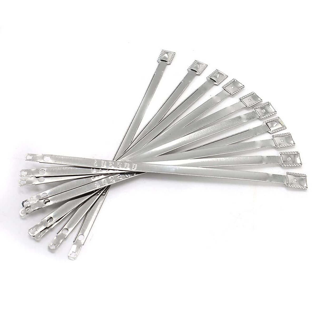 QZATTCAEN 100pc Metal Truck Seals Metal Trailer Seals Security Seals Tamper Evident Seal Metal Container Seal Steel Seals Shipping Seals Numbered Sequentially