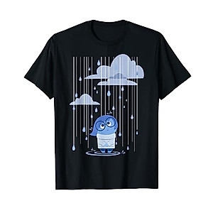 Disney Pixar Inside Out Sad Rain Graphic T-Shirt T-Shirt