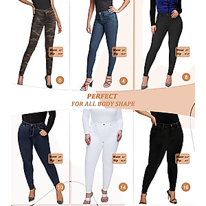 Lexi Women's Super Stretch Soft Skinny Denim Jeans XPS22880SK Indigo 14