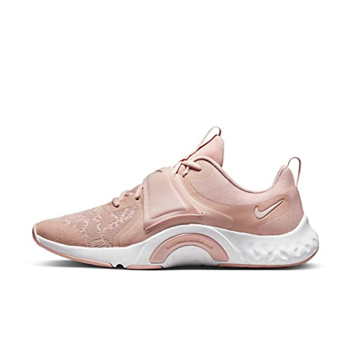 Nike Women's Renew in-Season TR 12 Sneaker, Pink Oxford/Barely Rose-White, 8
