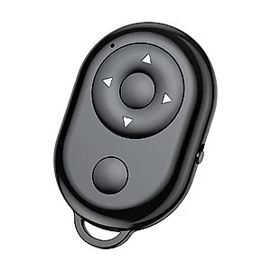 M3 Bluetooth Remote Camera Shutter Clicker & Page Turner for Cellphones/Tablets (Andriod 8.0+ and iOS 6.0+) - Selfies Remote, Scroll Pages for Tiktok eBook