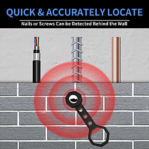 ENUODA Magnetic Stud Finder Wall Scanner 2 Pack Magnet Stud Finder Tool Wood Wall Magnet Stud Ball for Metal Concrete Drywall Plaster Wood Plywood Paneling Ceramic