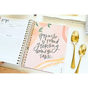 Paper Peony Press The Keepsake Recipe Book: A Blank Recipe Notebook To Write In Your Own Recipes & Create Your Own Cookbook Journal (Spiral-Bound Premium Hardcover Edition)
