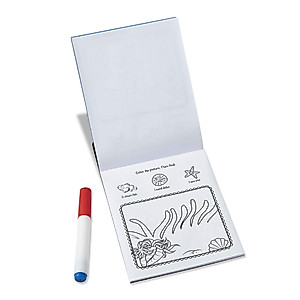 Melissa & Doug ColorBlast! Sea Life and Dinosaurs Color-Reveal Coloring Books, 2-Pack