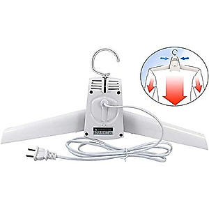 Portable Clothes Dryer Fast Drying Cloth Suit Hanger Dryer, Electric Folding Clothes Shoes Drying Hangers Mini Portable Dryer Rack Machine for Household Travel