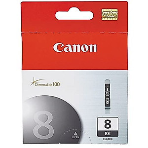 CLI8 (CLI-8) Ink Tank, 4/Pack, Black; Cyan; Magenta; Yellow by Canon