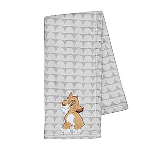 Lambs & Ivy Disney Baby The Lion King Gray Fleece Appliqued Baby Blanket