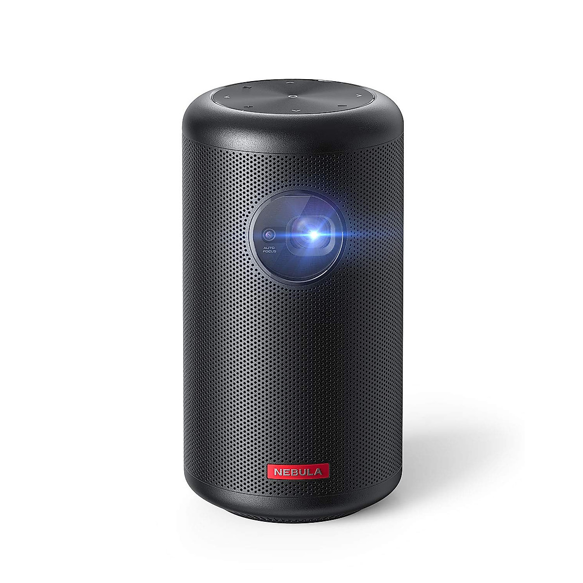 Anker NEBULA Capsule Max, Pint-Sized Wi-Fi Mini Projector, 200 ANSI Lumen Portable Projector, Native 720p HD, 8W Speaker, Movie Projector, 100 Inch Picture, 4Hr Video Playtime, Home Theater