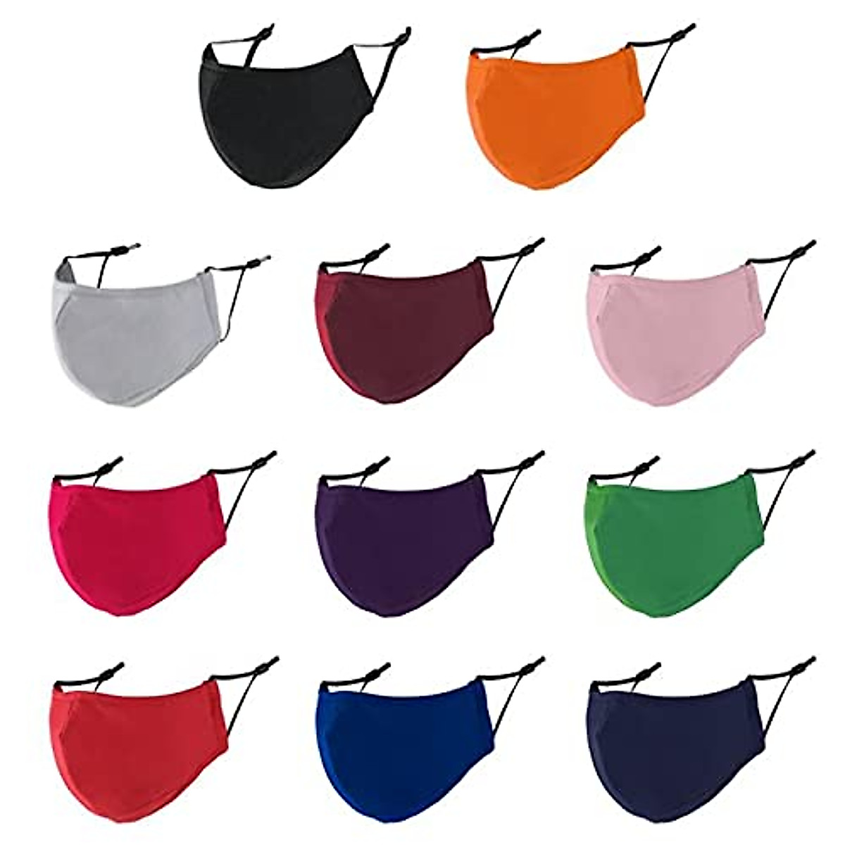 50pcs 8 x 8 inches Multicolor Cotton Fabric Bundle Squares for Quilting Sewing, Precut Fabric Squares for Craft Patchwork