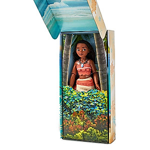 Disney Store Official Disney Princess Classic Doll (Moana), 11 Inches, Includes Brush with Molded Details, Fully Posable Toy in Classic Outfit - Disney Princess Toys for Girls