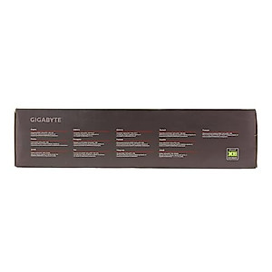 Gigabyte GeForce RTX 4090 AORUS Master 24GB Graphics Card - 24GB GDDR6X, 384bits, LCD Edge View, RGB Fusion, Core 2550Mhz, Metal Back Plate, DP 1.4, HDMI 2.1a, NVIDIA DLSS 3, GV-N4090AORUS M-24GD