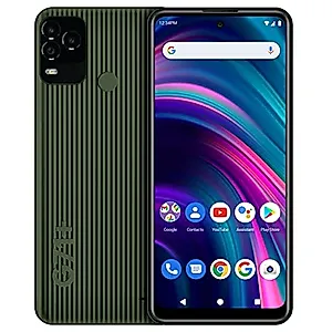 BLU G71+ | 2022 | 3-Day Battery | Unlocked| 6.5” HD+ Display | US Version | US Warranty| 128/4GB | Green