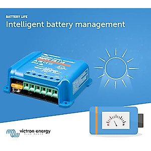Victron Energy BlueSolar MPPT 75V 15 amp 12/24-Volt Solar Charge Controller