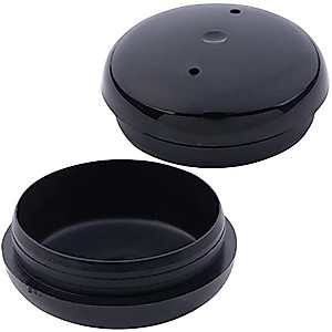 Project Patio 1.5 Inch Wrought Iron Patio Furniture Feet Glide Outdoor Metal Table and Chair Leg Cap Replacement Floor Protector Cup Insert Slide - 24-Pack