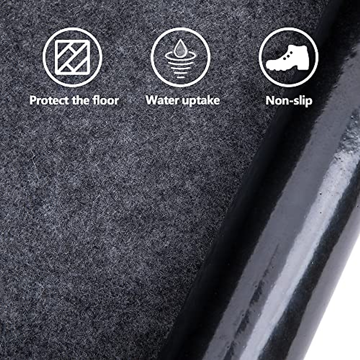 Tmovjxv 74 x 72 Inch Anti-Slip Hot Tub Mat-Waterproof Hot Tub Flooring Protector Mat-Absorbent Home Equipment Mat for Protect The Hot Tub Pool Floor from Wear