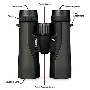 Vortex Optics Crossfire HD 8x42 Binoculars,Green