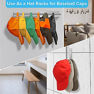 𝟐𝐧𝐝 𝐆𝐞𝐧 [More Studry] Paper Towel Holder Under Cabinet Wall Mounted, UREZORGEAR Self Adhesive or Drilling Paper Towel Holder for Kitchen RV, SUS304 Stainless Steel Paper Towel Roll Rack (Silver)