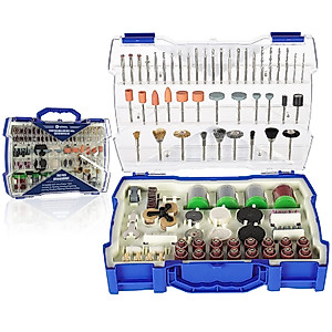 HARDELL Cordless Rotary Tool 3.7V 5-speed& 282 Rotary Tool Accessories Kit