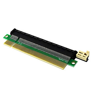 GODSHARK PCI-E 164 pin Slot PCI-Express 16X Riser Card, Male to Female Extension Protector Upward Riser Adapter Card 1U 2U