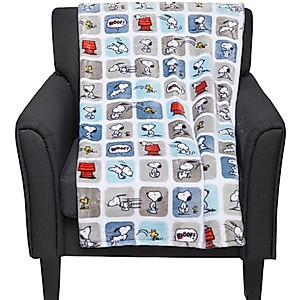 Peanuts Gang Snoopy & Woodstock Velvet Soft Throw Blanket by Berkshire Blanket & Home Co. | 50" x 70"