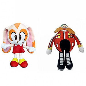 WEERSHUN Plush Toys, 10-12 inch Series Action Figures Plushies (Cream The Rabbit)