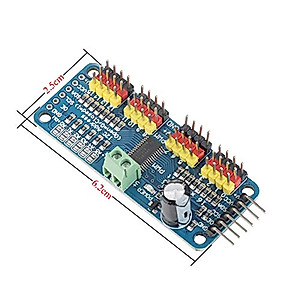 VKLSVAN 3PCS PCA9685 16 CH Channel PWM Servo Motor Driver Board Controller 12 bit IIC Interface Module for Arduino or Raspberry pi