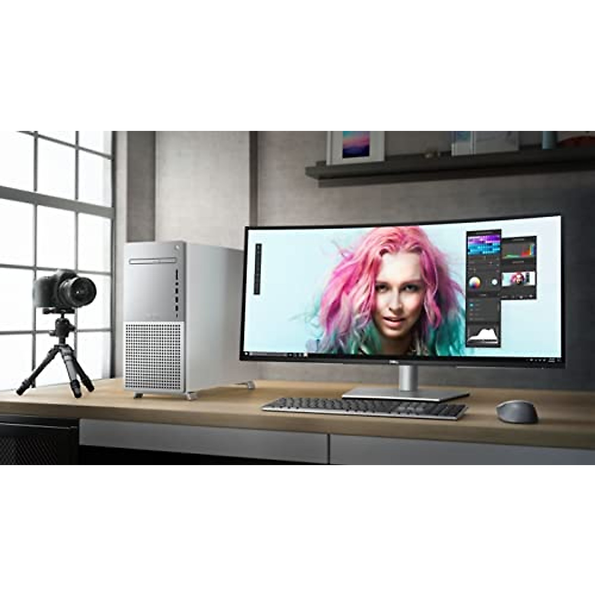 Dell XPS 8950 Desktop (2022) | Core i5-12400 - 1TB SSD + 1TB HDD Hard Drive - 16GB RAM | 6 cores @ 4.4 GHz Win 11 Pro Silver