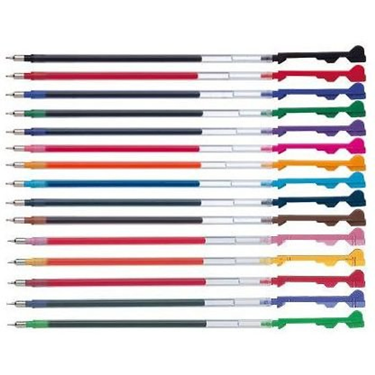 Pilot Hi-Tec-C Coleto Gel Ink Pen Refill 0.3mm, 15-color Set(Japan Import) [Komainu-Dou Original Package]