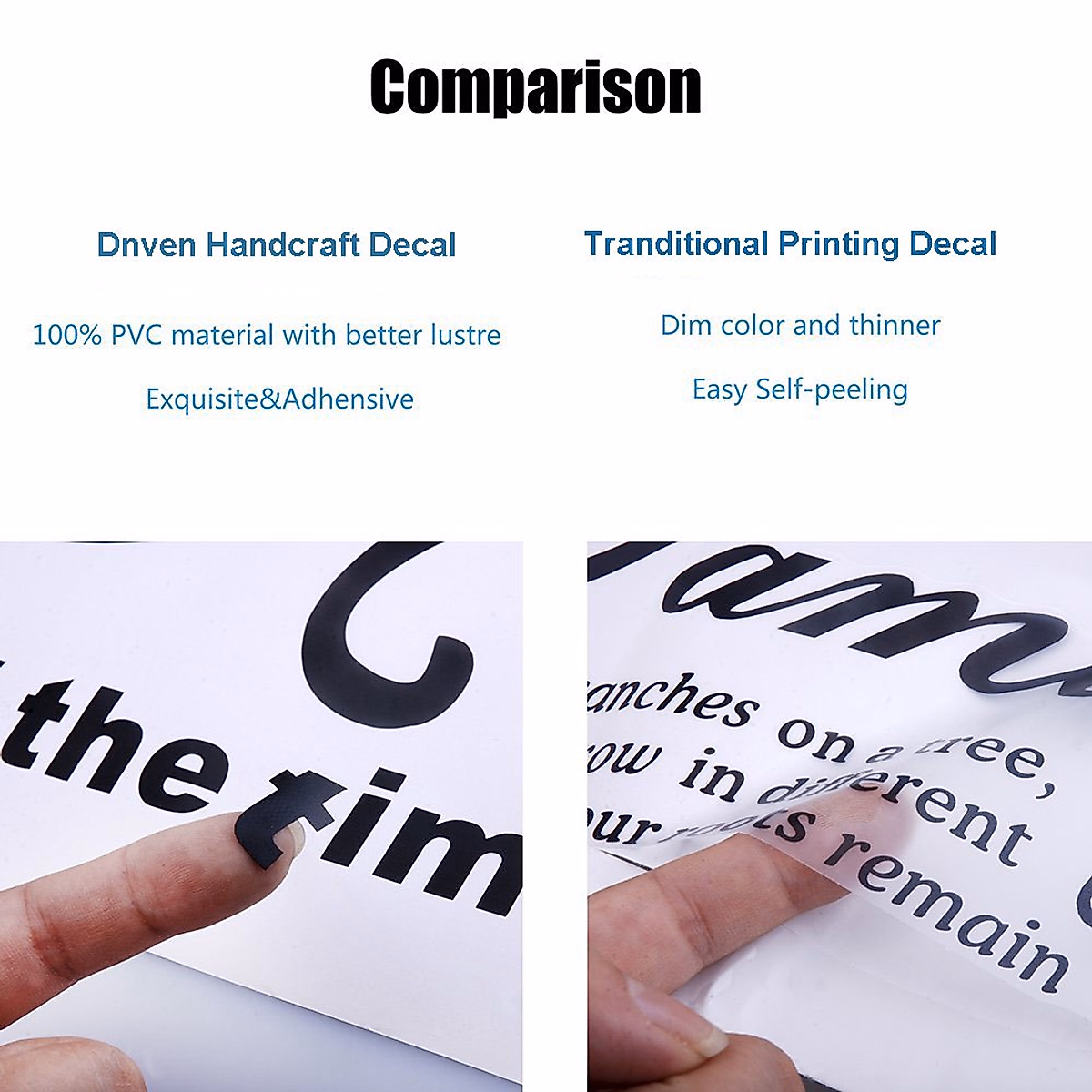 DNVEN Ooh La La Quotes Wall Decals Paris France Hearts Love Wall Stickers DIY Removable Vinyl Arts for Children Day Bedrooms Family Playroom Classrooms 20 inches x 10 inches