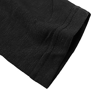 Rela Bota Mens Fashion Workout Hooded T-Shirts Hoodies Casual Sport Athletic Long Sleeve Gym Pullover Tops Black