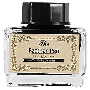 Wal front Vintage Feather Pen Antique Dip Feather Writing Pen Set Stainless Steel Nibs Calligraphy Quill Pen Gift