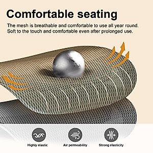 HDHNBA Ergonomic Office Chair,High Back Mesh Desk Chair with 3D Armreat Adjustable headrest, Reclining Comfy Computer Gaming Chair with Lumbar Support, Tilt Function