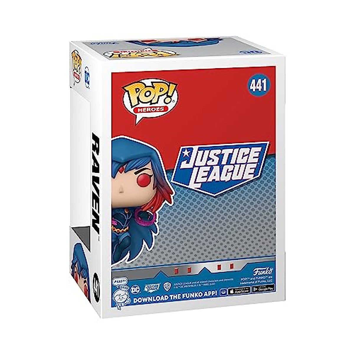 Funko Pop! Heroes: Justice League - Raven, Winter Convention Exclusive