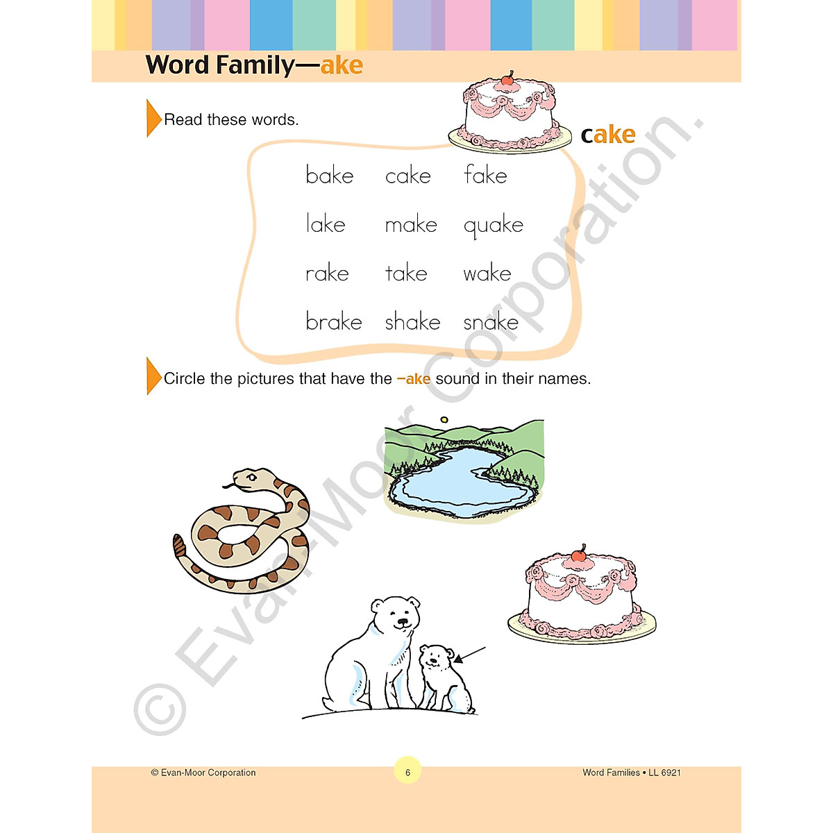 Word Families (Learning Line)